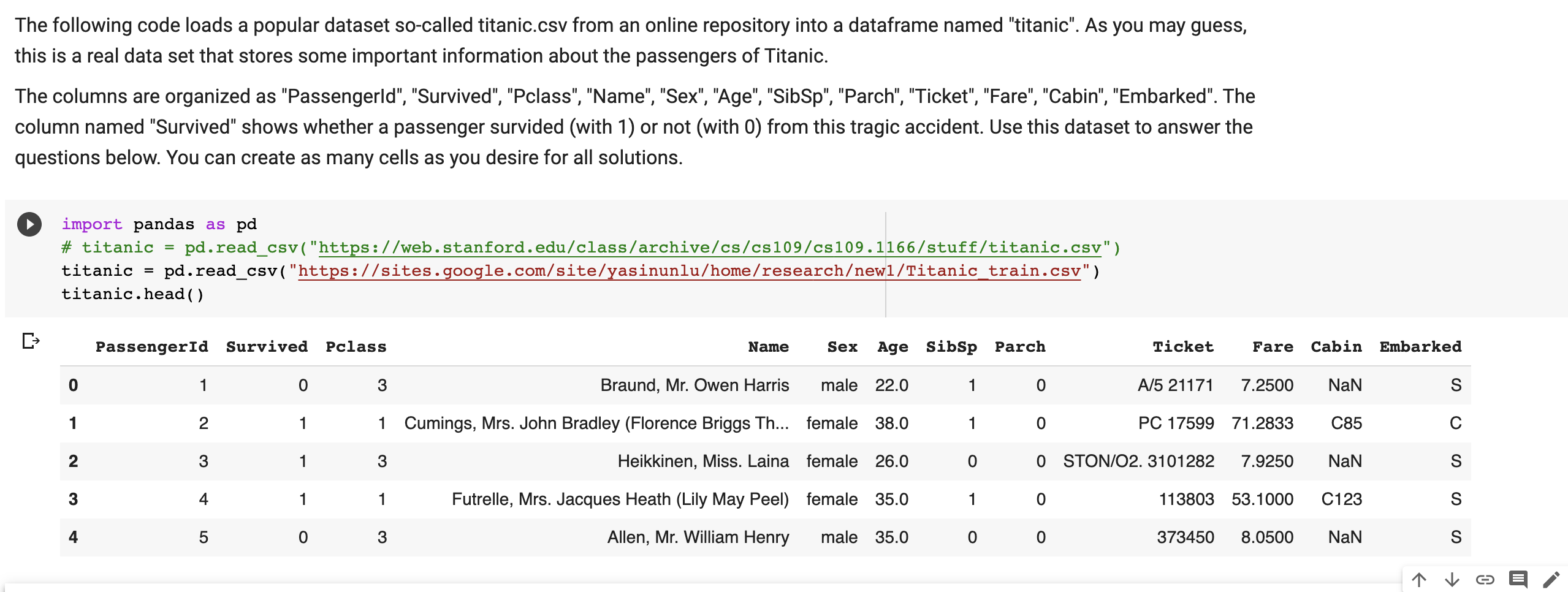 #Fill in this class import pandas as pd class | Chegg.com