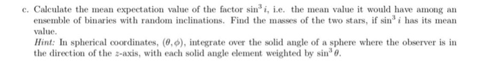 Solved 1 Spectroscopic binary (Maoz Problem 2.4) The maximal | Chegg.com