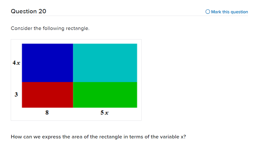 Solved Question 20 O Mark this question Consider the | Chegg.com