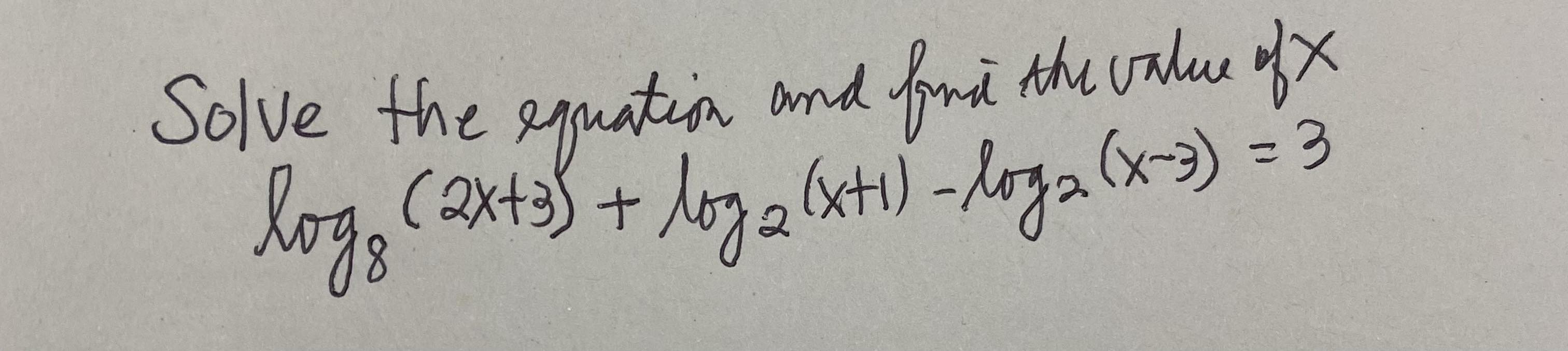 Solved Solve the equation and find the value of | Chegg.com