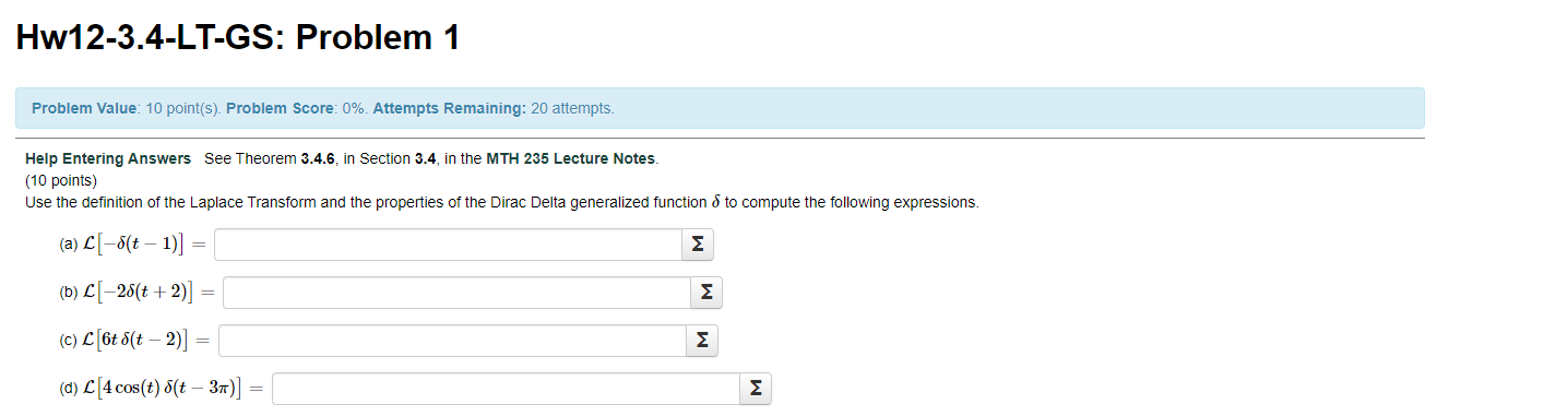 Solved Hw12-3.4-LT-GS: Problem 1 Problem Value: 10 point(s). | Chegg.com Solved Hw12-3.4-LT-GS: Problem 1 Problem Value: 10 point(s). | Chegg.com