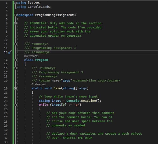 Solved Assignment DescriptionImagine you've decided to write | Chegg.com