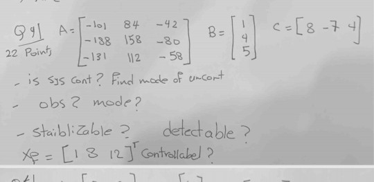 Solved -74 C Q41 A=[-tol 84 -427 7-188 158 -80 l 22 Points | Chegg.com