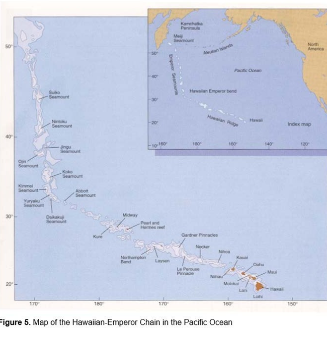 Solved 1. Assuming that the big island of Hawaii is directly | Chegg.com