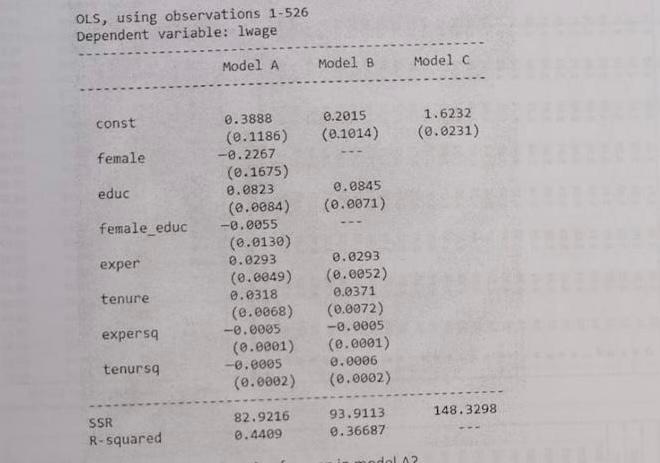 Solved ECONOMETRİCS QUESTİONS 1) what is the estimated | Chegg.com
