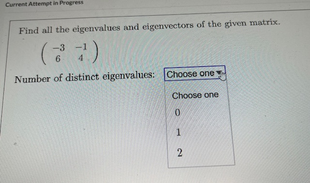 Solved Find all the eigenvalues and eigenvectors of the | Chegg.com