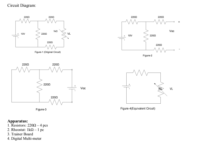 Solved Circuit Diagram: 2200 2200 2200 2200 iko Voc + 10V | Chegg.com