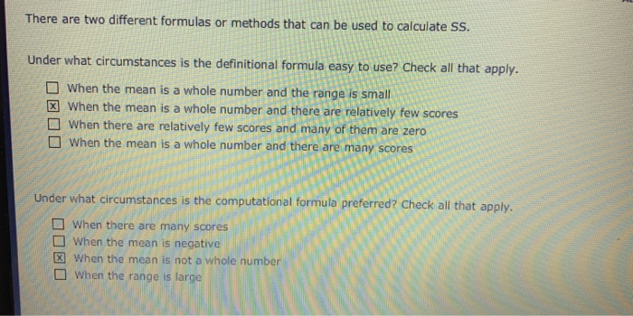 Solved There are two different formulas or methods that can | Chegg.com