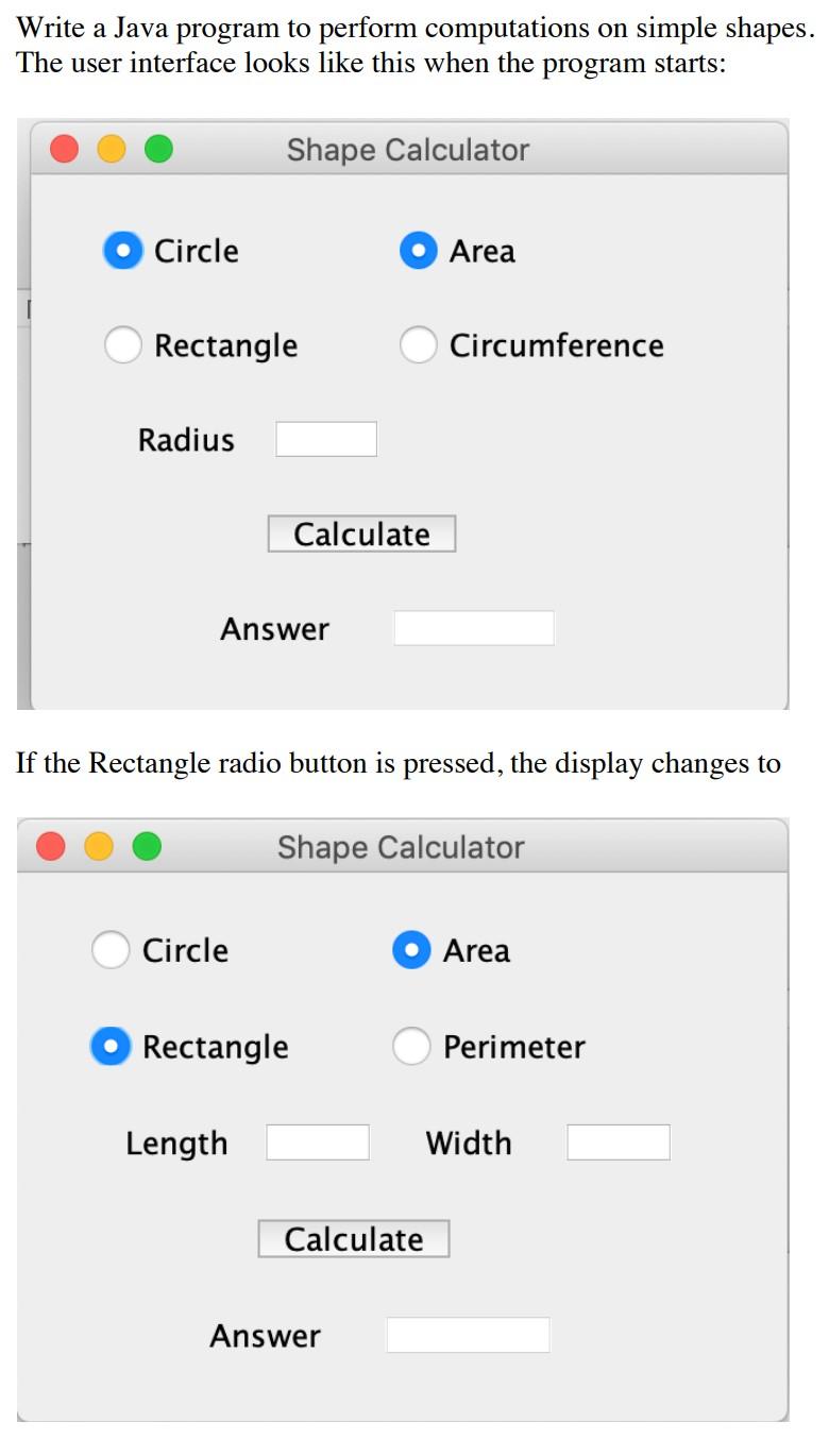 Solved import java.awt.event.*; import java.util.*; import | Chegg.com