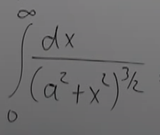 Solved ∫0∞(a2+x2)3/2dx | Chegg.com