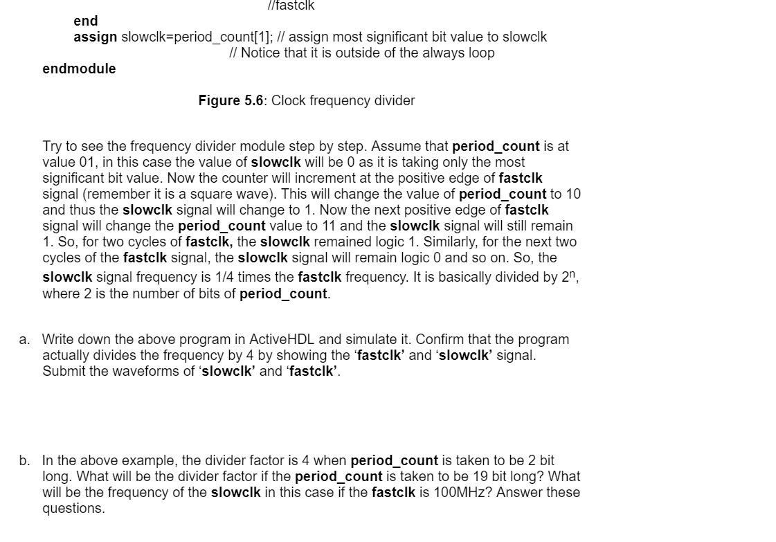 2. A digital clock signal is basically a square wave | Chegg.com