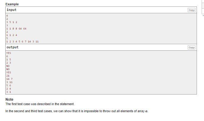 Solved C. Array Destruction time limit per test: 1 second | Chegg.com