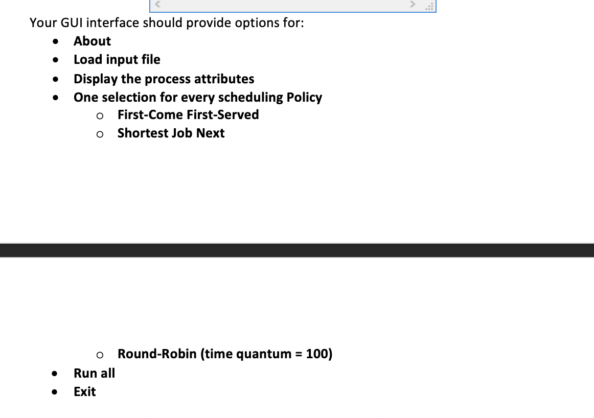 Develop a GUI Java program to compare the performance | Chegg.com