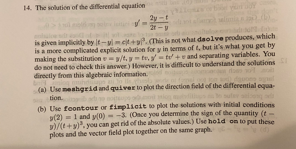 Solved This is a Matlab problem. Please explain and show how | Chegg.com