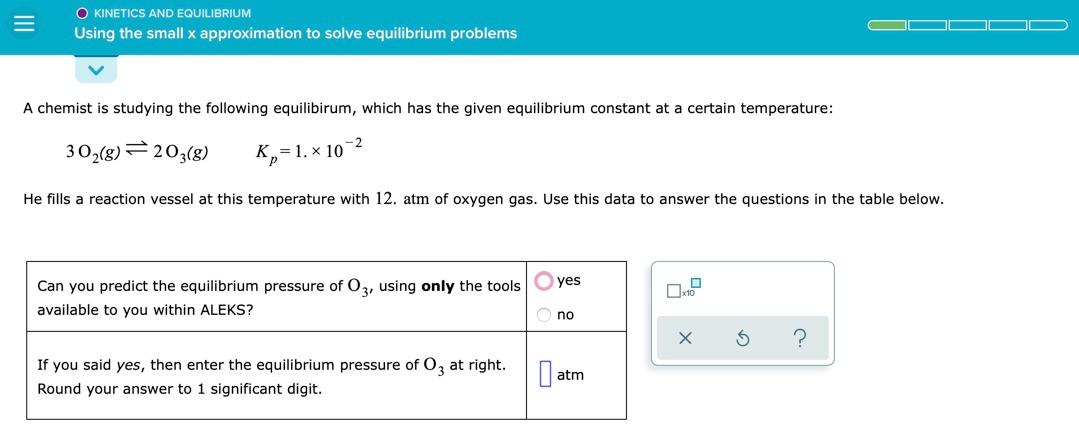 Solved KINETICS AND EQUILIBRIUM Calculating an equilibrium | Chegg.com