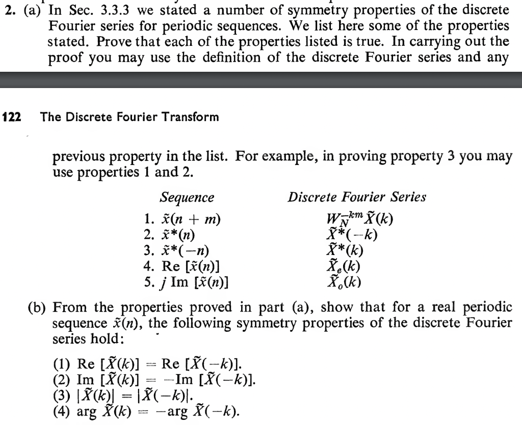 Solved (a) In Sec. 3.3.3 we stated a number of symmetry | Chegg.com
