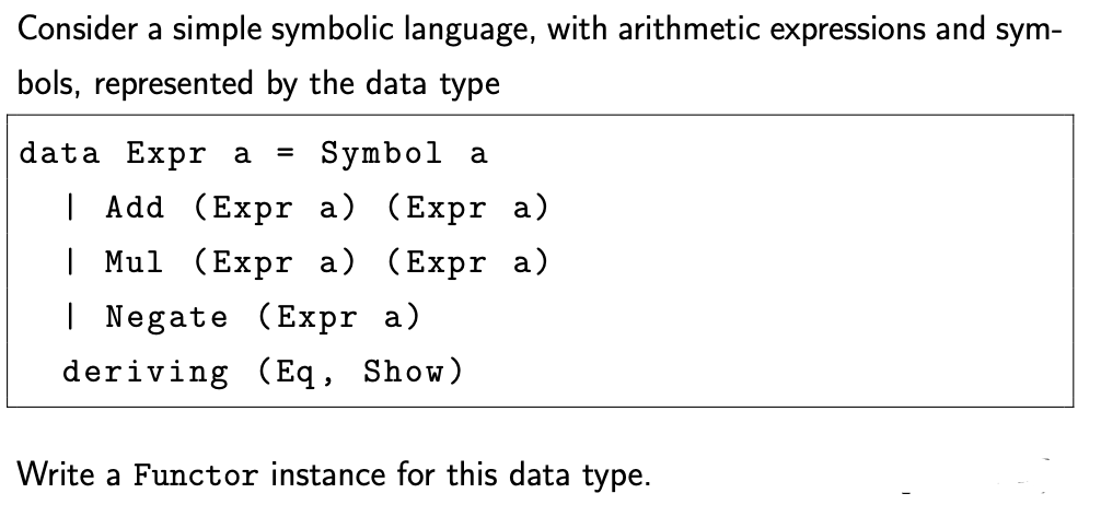 Solved Consider a simple symbolic language, with arithmetic | Chegg.com