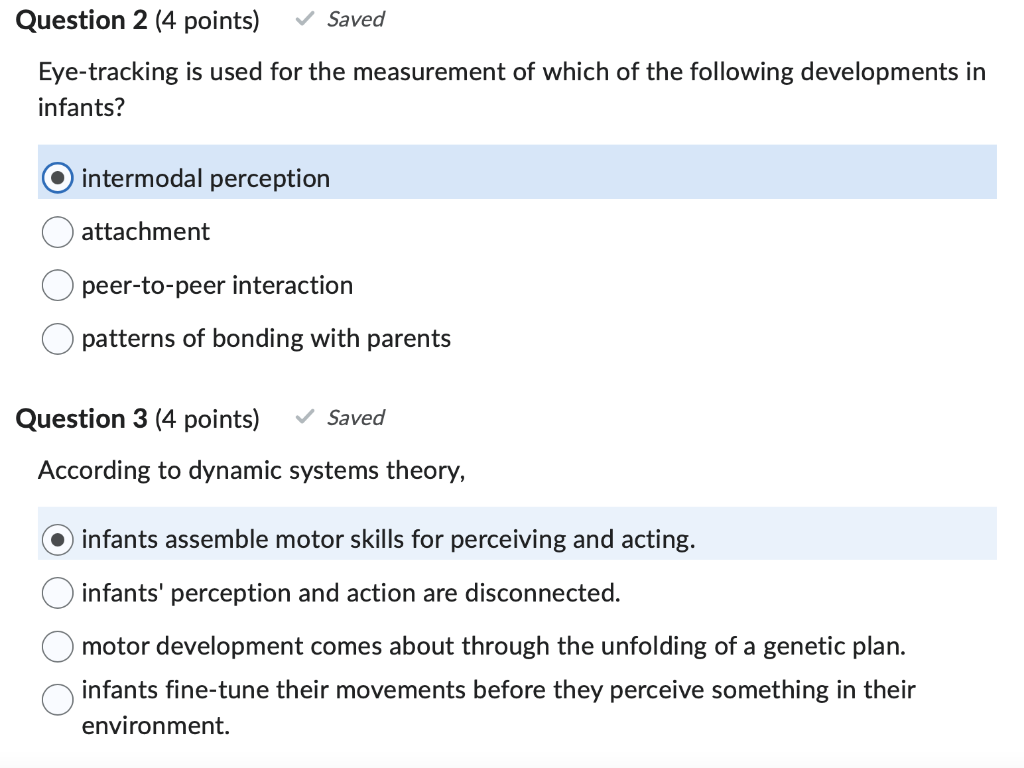 Solved Eye-tracking is used for the measurement of which of | Chegg.com