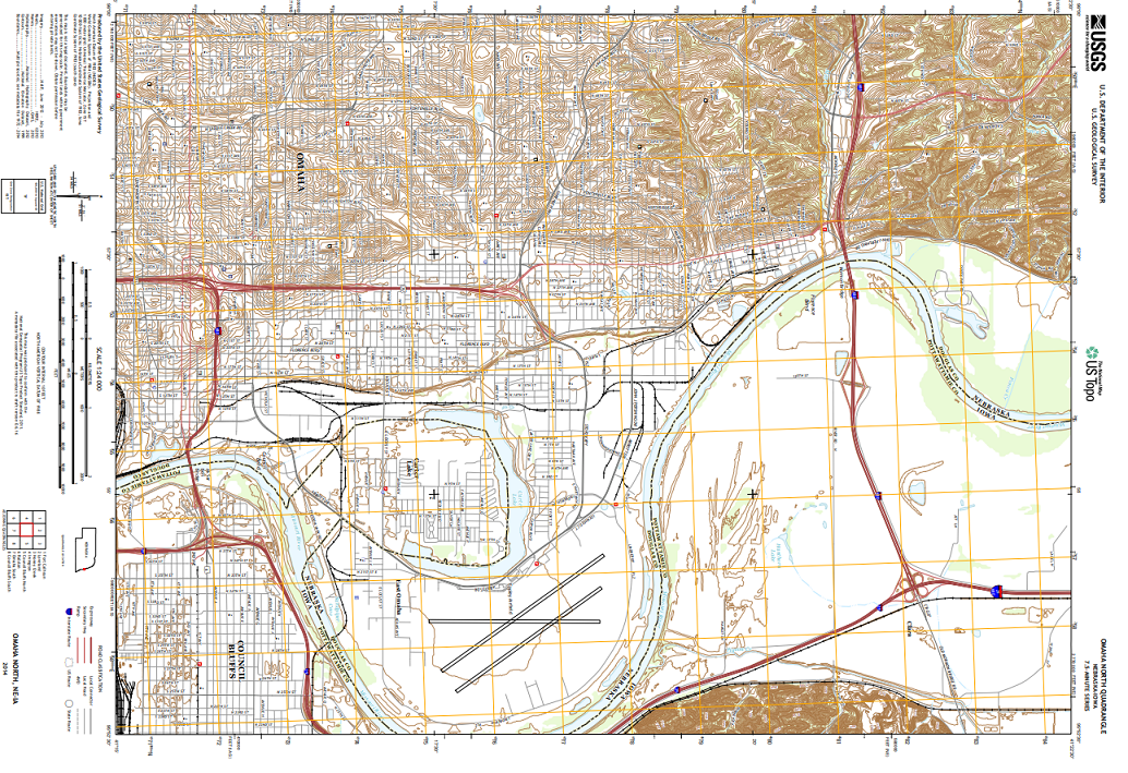 Solved Omaha North Quadrangle - Nebraska Obtain a copy of | Chegg.com