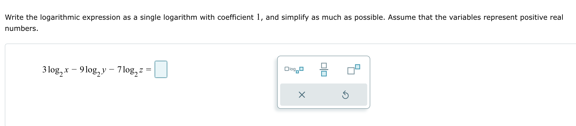 Solved Write the logarithmic expression as a single | Chegg.com