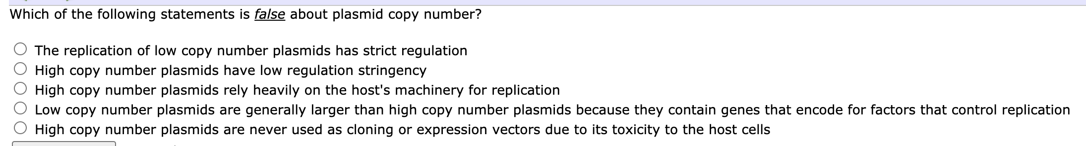 Solved Which of the following statements is false about | Chegg.com