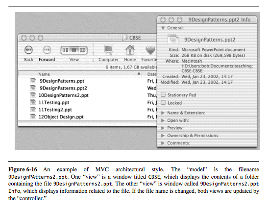 Solved Consider the model/view/control example depicted in | Chegg.com