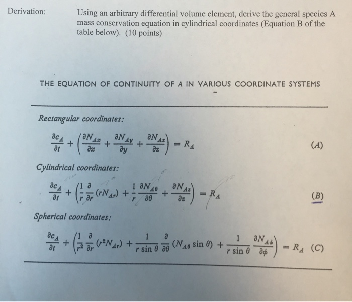 Solved Using an arbitrary differential volume element, | Chegg.com