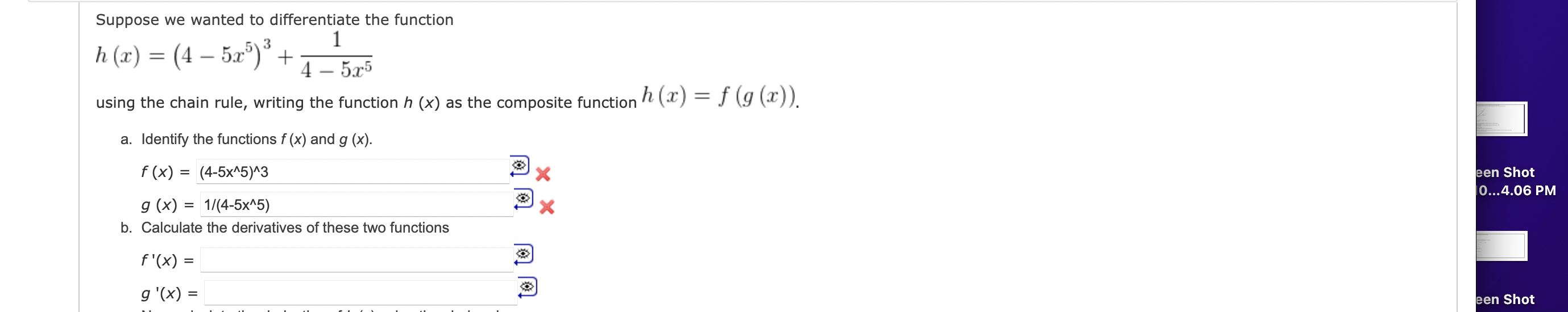 Solved Suppose we wanted to differentiate the function | Chegg.com