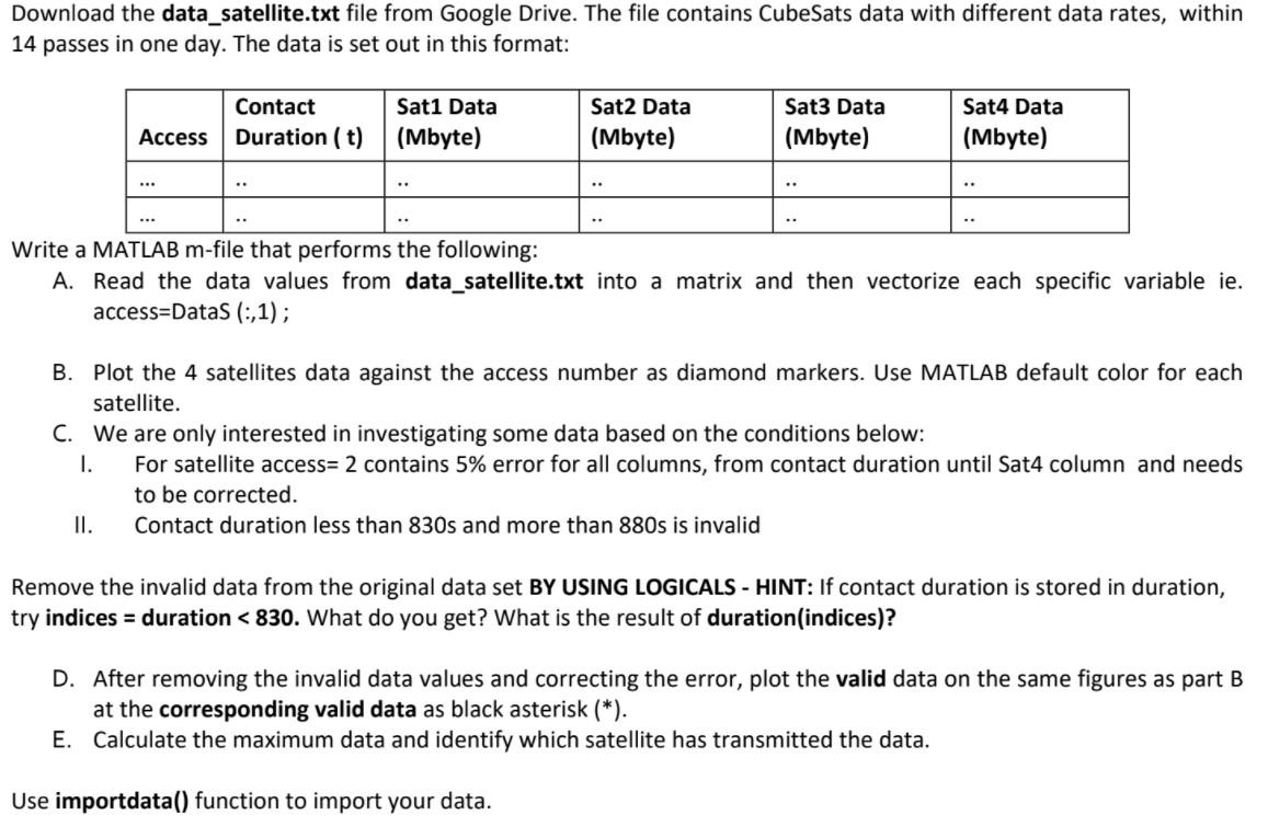 Hello Expert, please use MATLAB to help solve | Chegg.com
