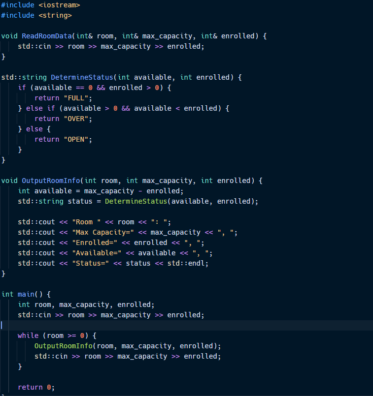 Solved You are hired by the university to write a program | Chegg.com