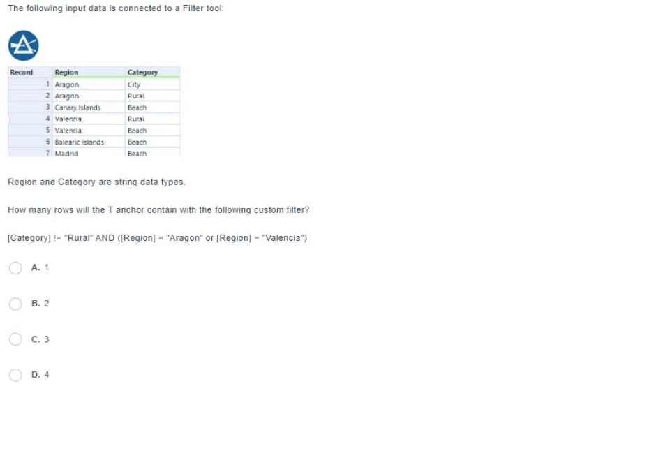 Solved A workflow has 2 separate datasets where many records | Chegg.com