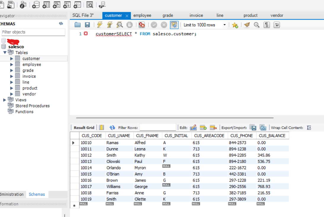 Solved Problems 1. List all vendors. 2. List Customers who | Chegg.com