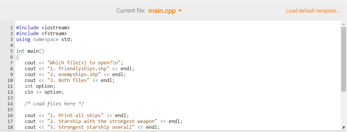Solved Need's to be done in C++. Huge thanks in advance! | Chegg.com