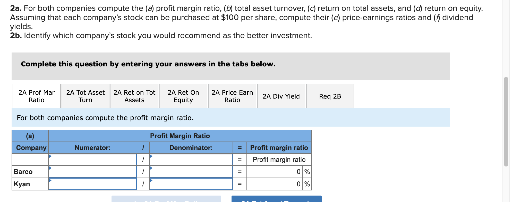 Solved Problem 17-5A (Algo) Comparative ratio analysis LO P3 | Chegg.com