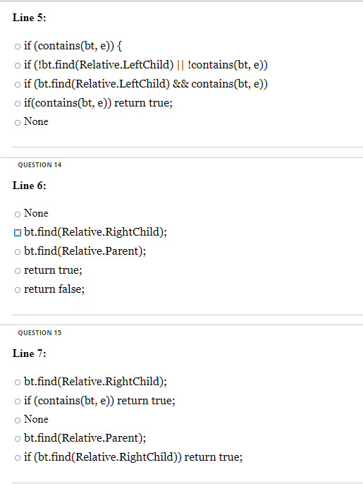 Solved Write the method public static boolean inBoth(BT bt, | Chegg.com