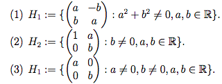 Solved Let G = GL2(R) be the group of invertible 2 × 2 | Chegg.com