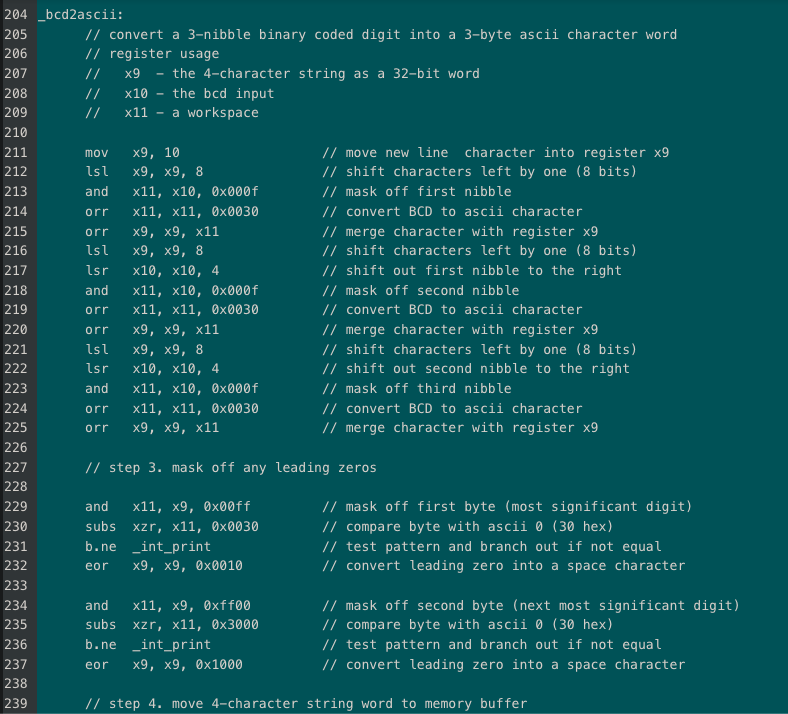 Solved This is an Assembly language ARMv8 coding assignment. | Chegg.com