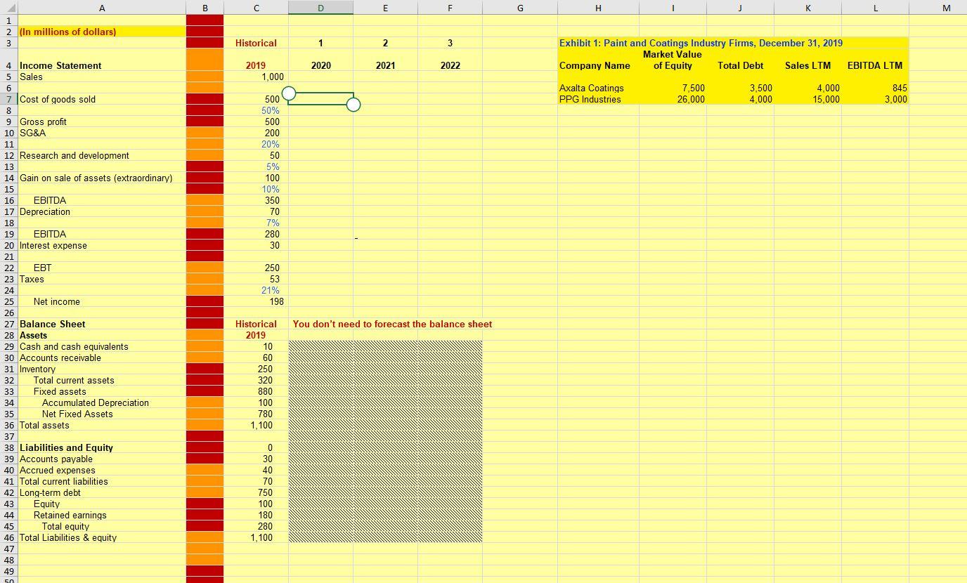 1B. (See Problem 1 Excel Worksheet) [A] Standalone | Chegg.com