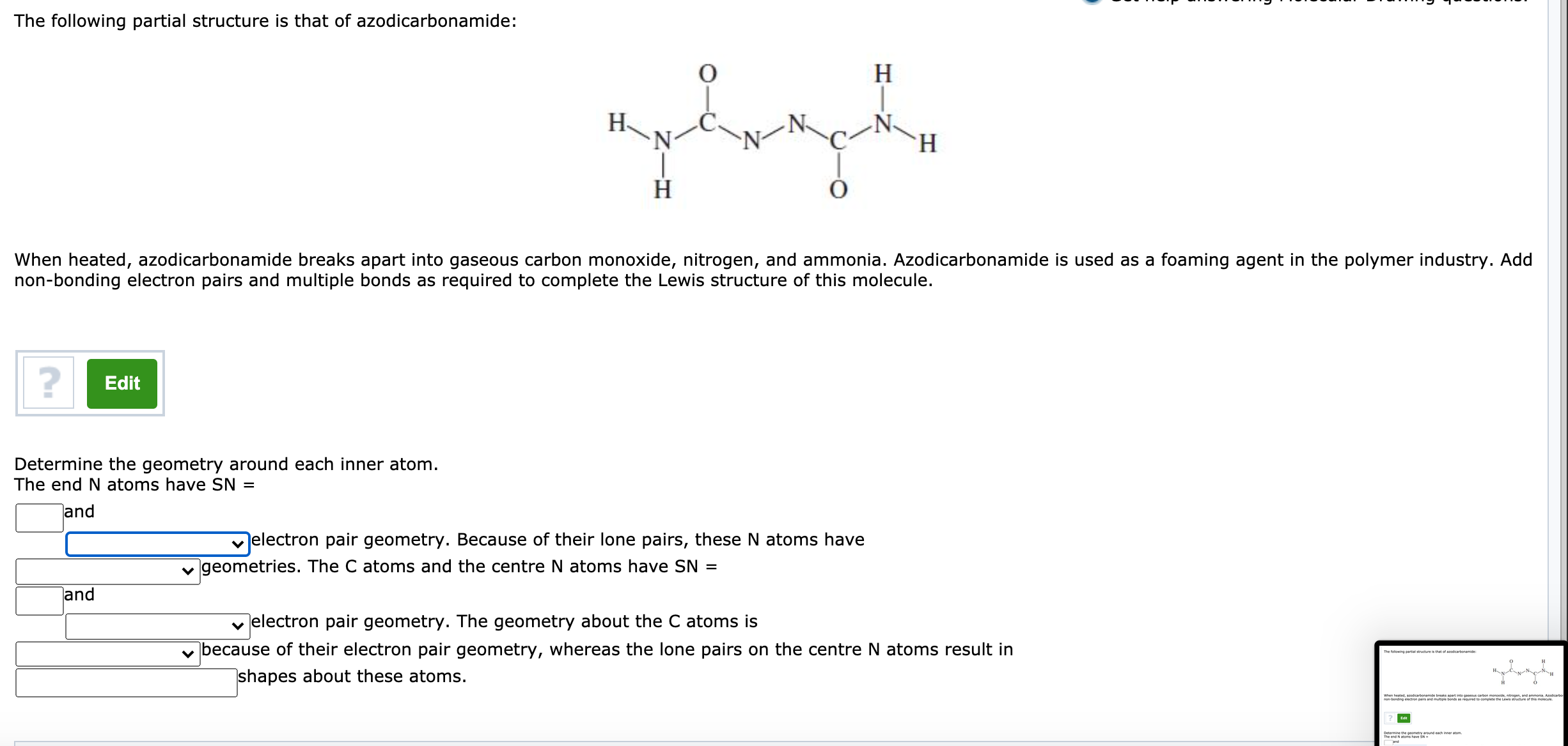 Solved The Following Partial Structure Is That Of 