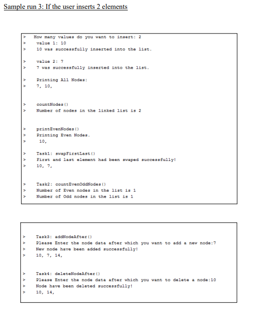 Solved 1. Create a new project called Lab4_Link List | Chegg.com