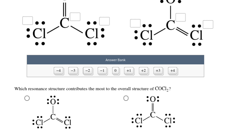 Solved Assign formal charges to each atom in the two | Chegg.com