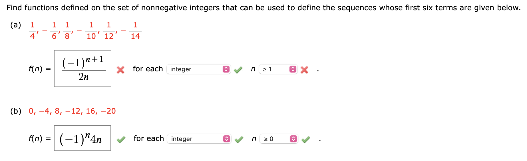 Solved Find Functions Defined On The Set Of Nonnegative