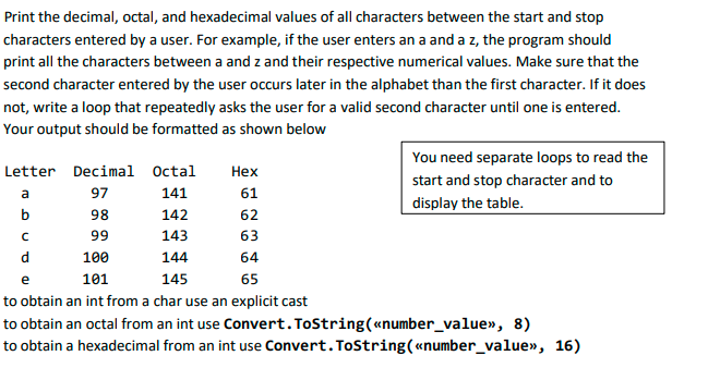 Solved In C# , can you please make a for loop version and | Chegg.com