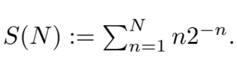 Solved Consider the following sum Determine the value of the | Chegg.com