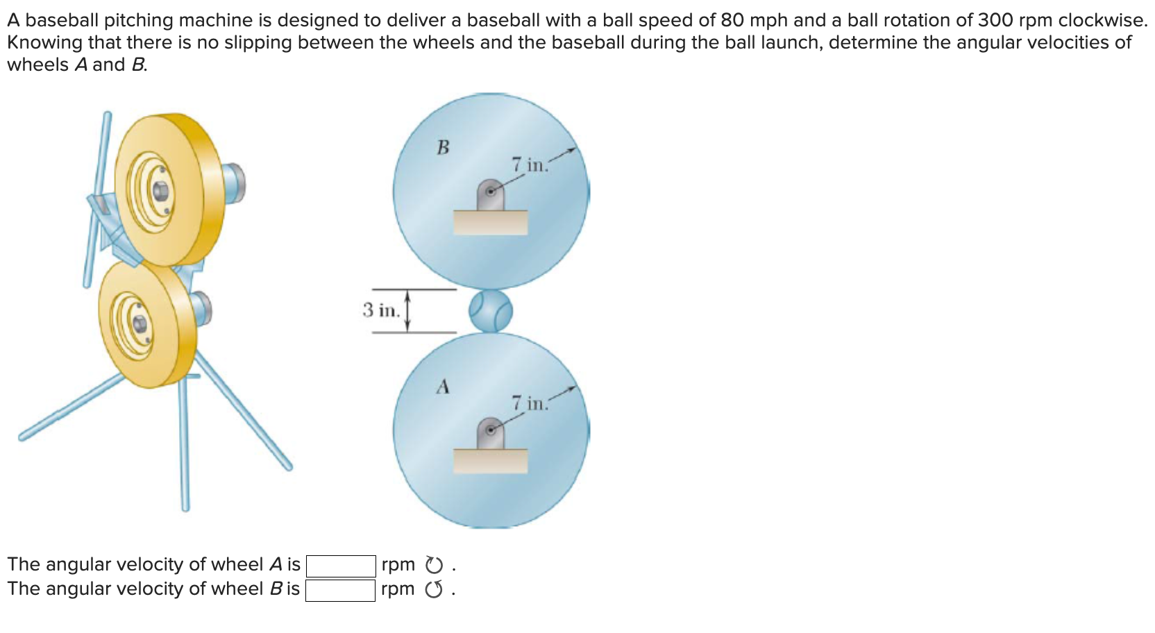 Solved A baseball pitching machine is designed to deliver a | Chegg.com