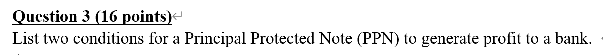 Solved Question 3 (16 points) List two conditions for a | Chegg.com