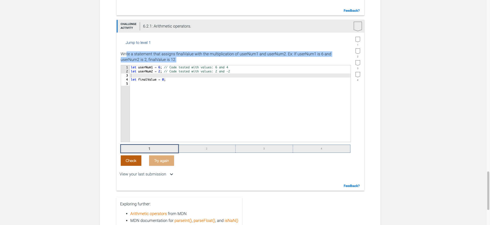 Solved Write A Statement That Assigns Finalvalue With