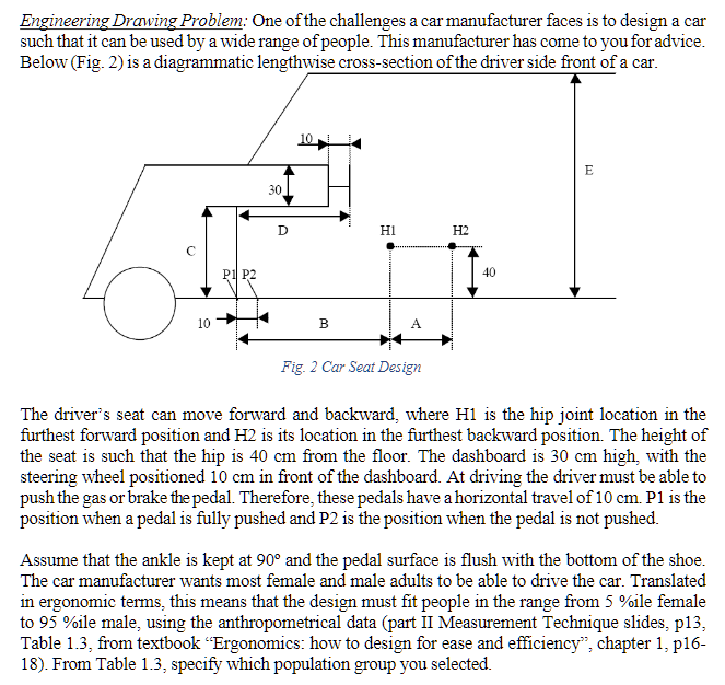 Engineering Drawing Problem: One of the challenges a | Chegg.com