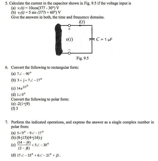 Solved 1. Determine the relative phase relationship of the | Chegg.com