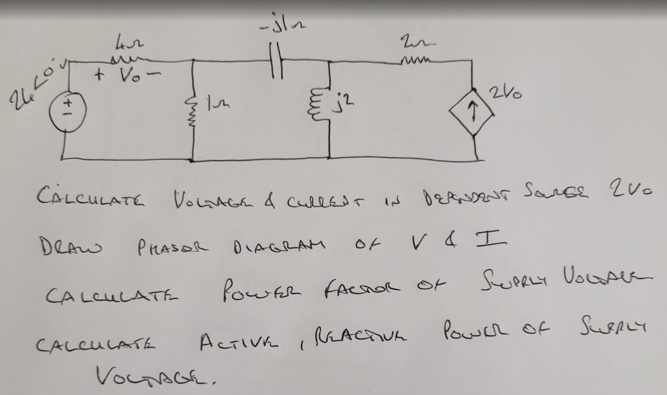 Solved Show me the steps to solve Calculate Voltage & | Chegg.com